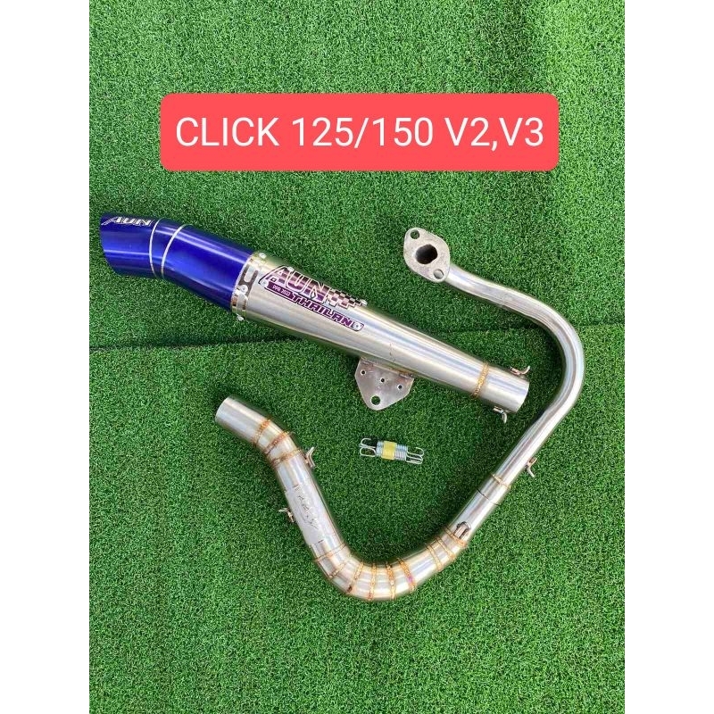 AUN OPEN PIPE WORM TYPE CLICK 125/150 V2,V3 | Shopee Philippines