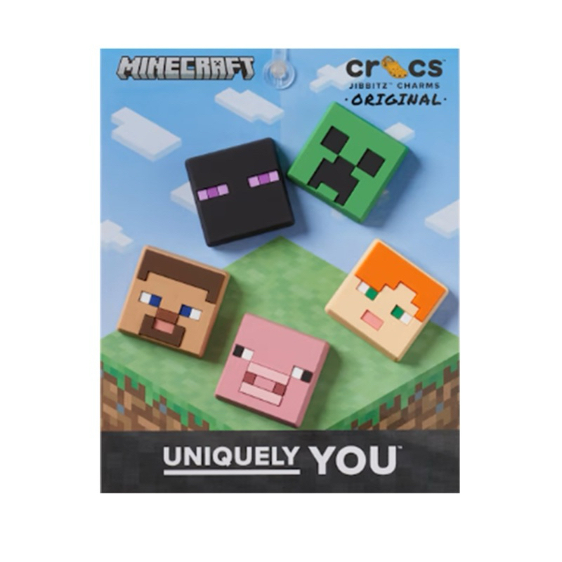 Crocs Minecraft Jibbitz Set | Shopee Philippines