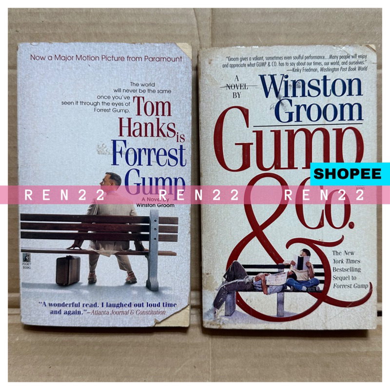 Forrest Gump Book by Winston Groom | Shopee Philippines