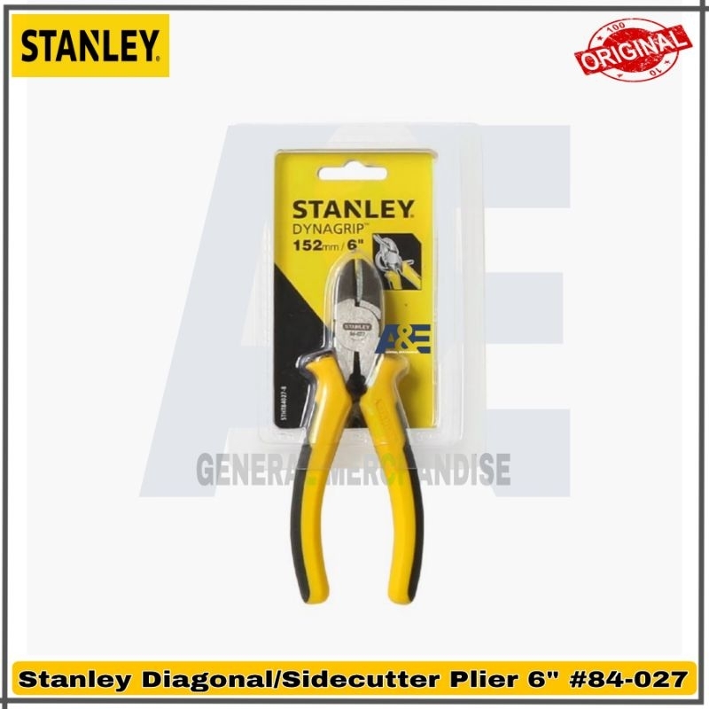 Stanley Dynagrip Pliers ( Long Nose , Combination , Diagonal, Groove ...