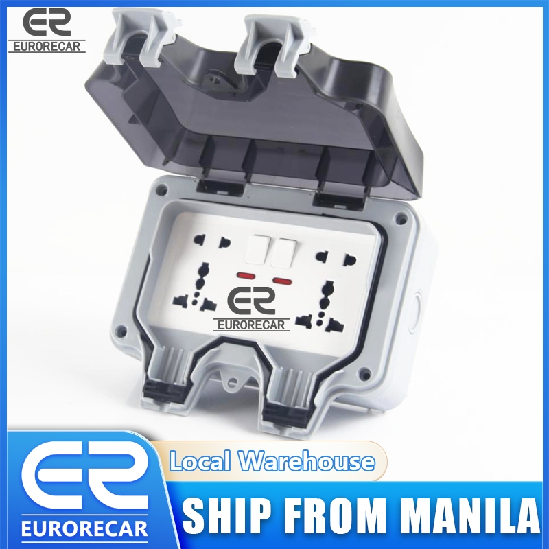 ip66 waterproof outlet wall switch and waterproof outdoor box wall ...
