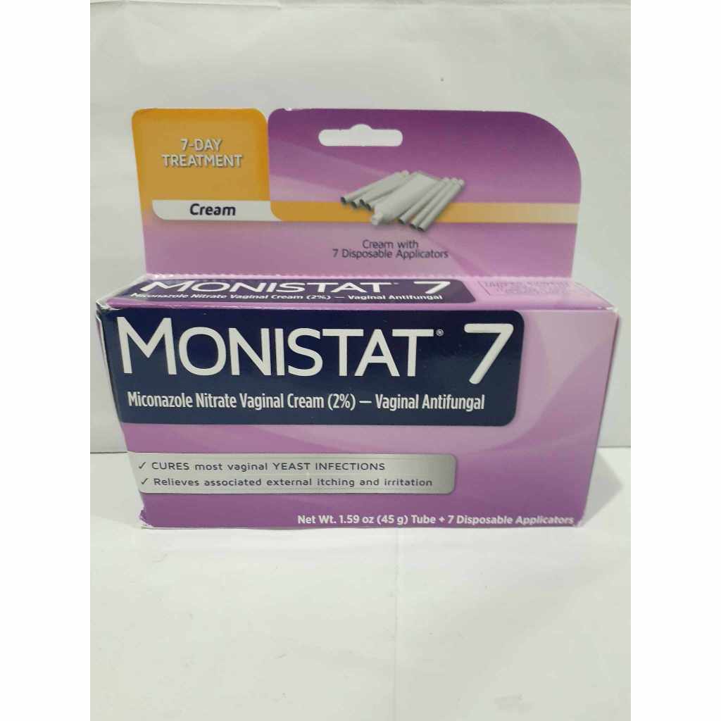 Monistat 7 Day Yeast Infection Treatment Cream W 7 Applicators 1