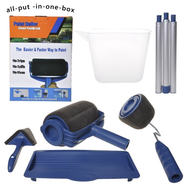 6n1 Paint Roller Set Tool set Clever Paintbrush | Shopee Philippines