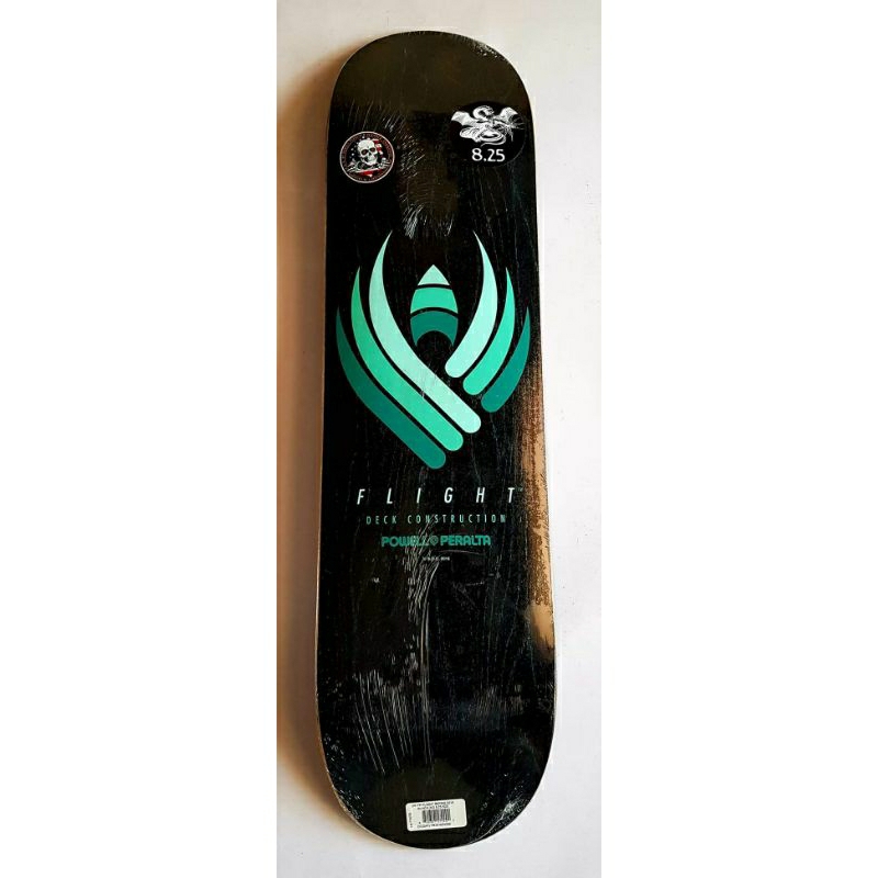 POWELL PERALTA SKATEBOARDS FLIGHT DECK K20 RETRO BLACK X FREE MOB GRIP ...