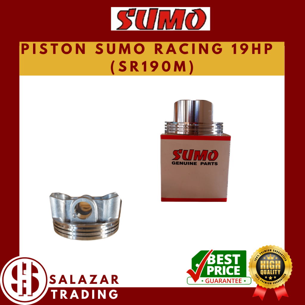 SUMO PISTON SUMO RACING 19HP ( SR190M ) GASOLINE ENGINE | Shopee ...
