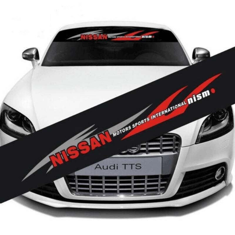 A-21 Car Nissan sticker windshield reflective sticker （Free Tools ...