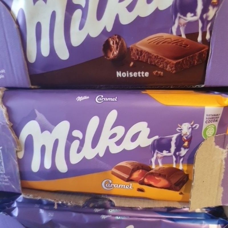 BUY 1 TAKE 1 Milka 90g-100g (diff flavors) | Shopee Philippines