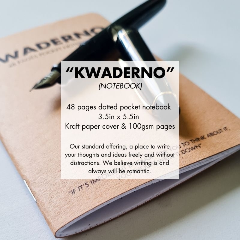 Handmade Kwaderno Kraft Cover Pocket Notebook (3pcs/pack) | Shopee ...