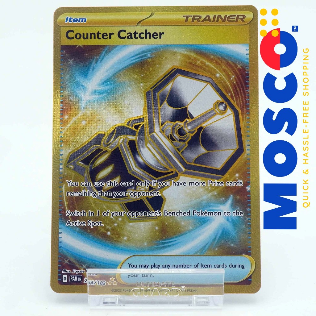 Counter Catcher - 264/182 - Gold Secret Scarlet & Violet: Paradox Rift ...