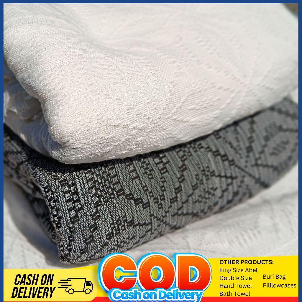 ABEL ILOCOS INABEL BLANKET WHITE Inabel Blanket Queen Size Ilocos Sur ...