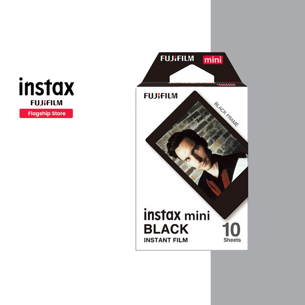 instax mini Black Instant Film (10 sheets) | Shopee Philippines