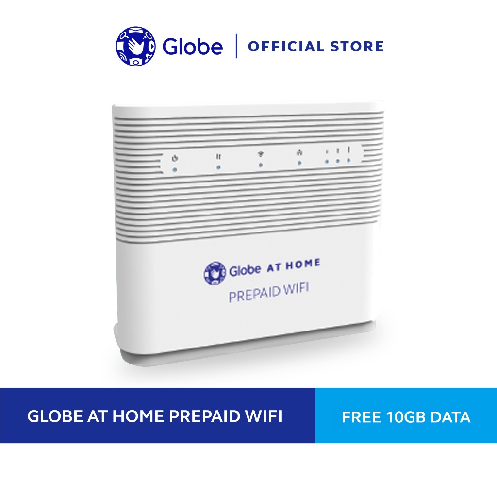 Globe At Home Prepaid Wifi with Free 10GB Data | Shopee Philippines