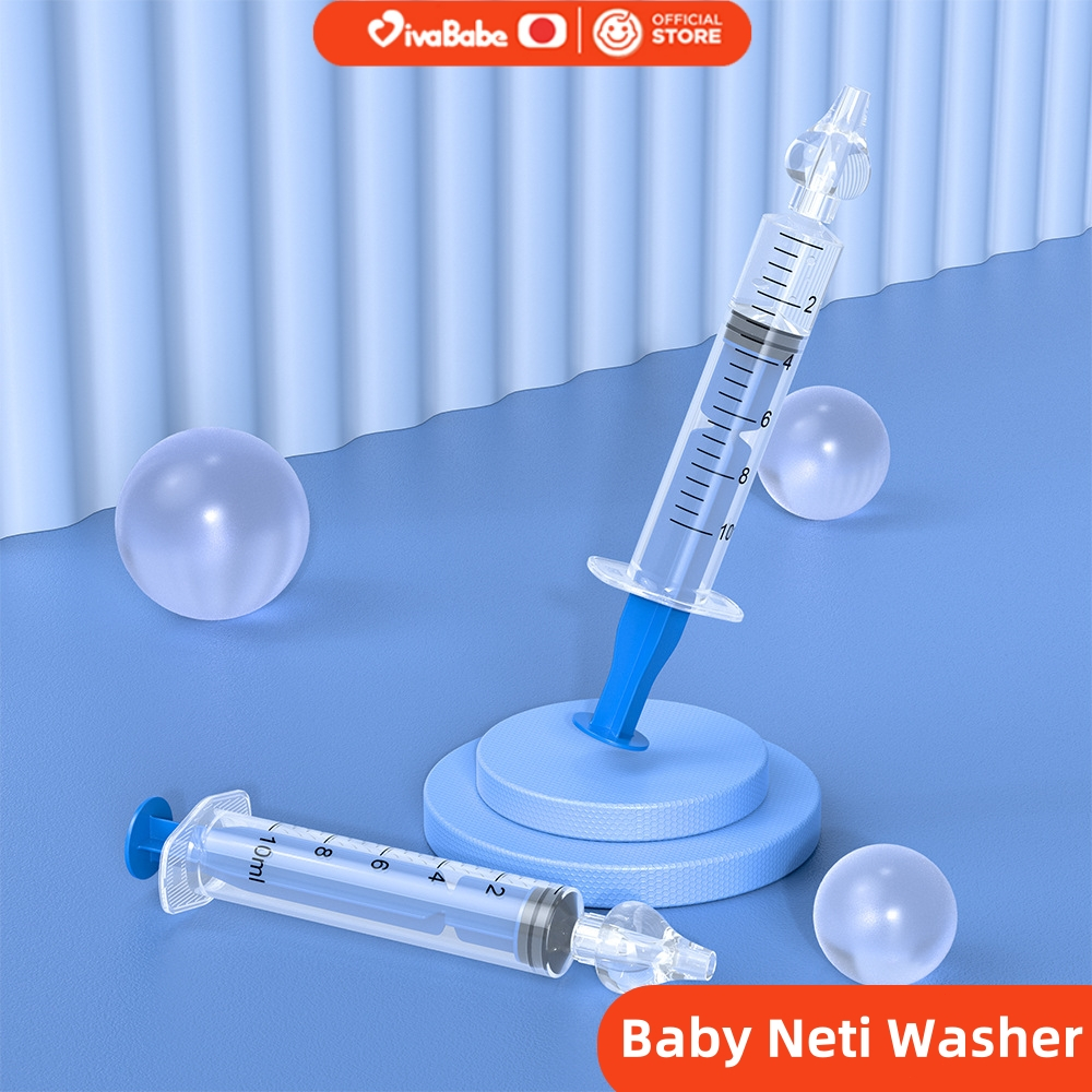 Needle type baby nasal irrigation device Children's nasal rinse device ...