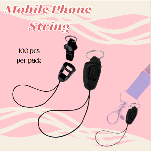 Mobile phone string (100pcs/pack) | Shopee Philippines