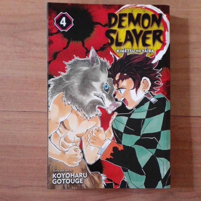 Demon Slayer Vol. 4 by Koyoharu Gotouge (English) | Shopee Philippines