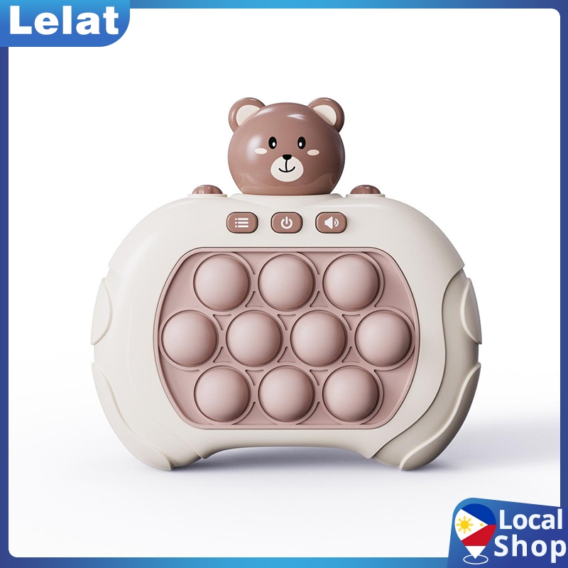 Fidget Anti Stress Toys Electric Pop Quick Push Gamepad Pop It PRO The ...