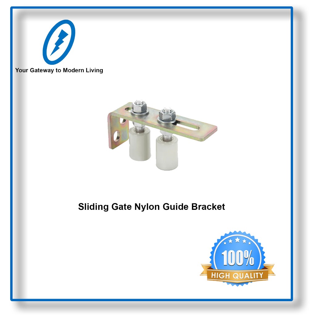 Sliding Gate Guide Bracket / Sliding Gate Holder with Nylon Rollers ...