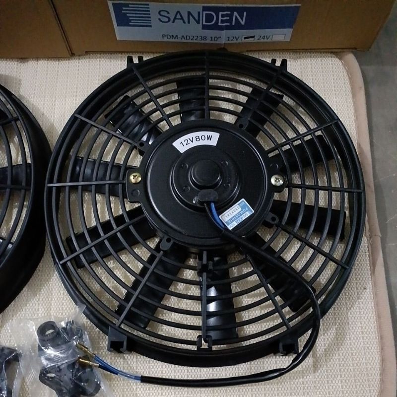 SANDEN-Auxiliary Fan Universal 12volts and 24volts With Complete ...