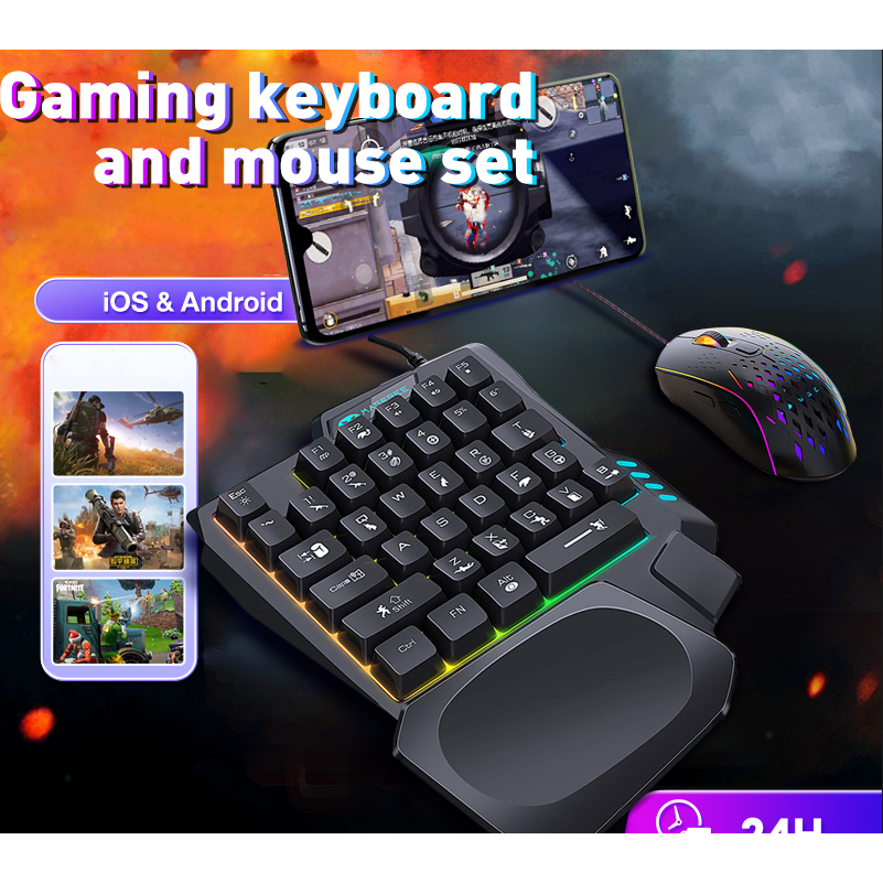 PUBG Game keyboard Artifact Keyboard and Mouse Set Mobile Games Peace ...