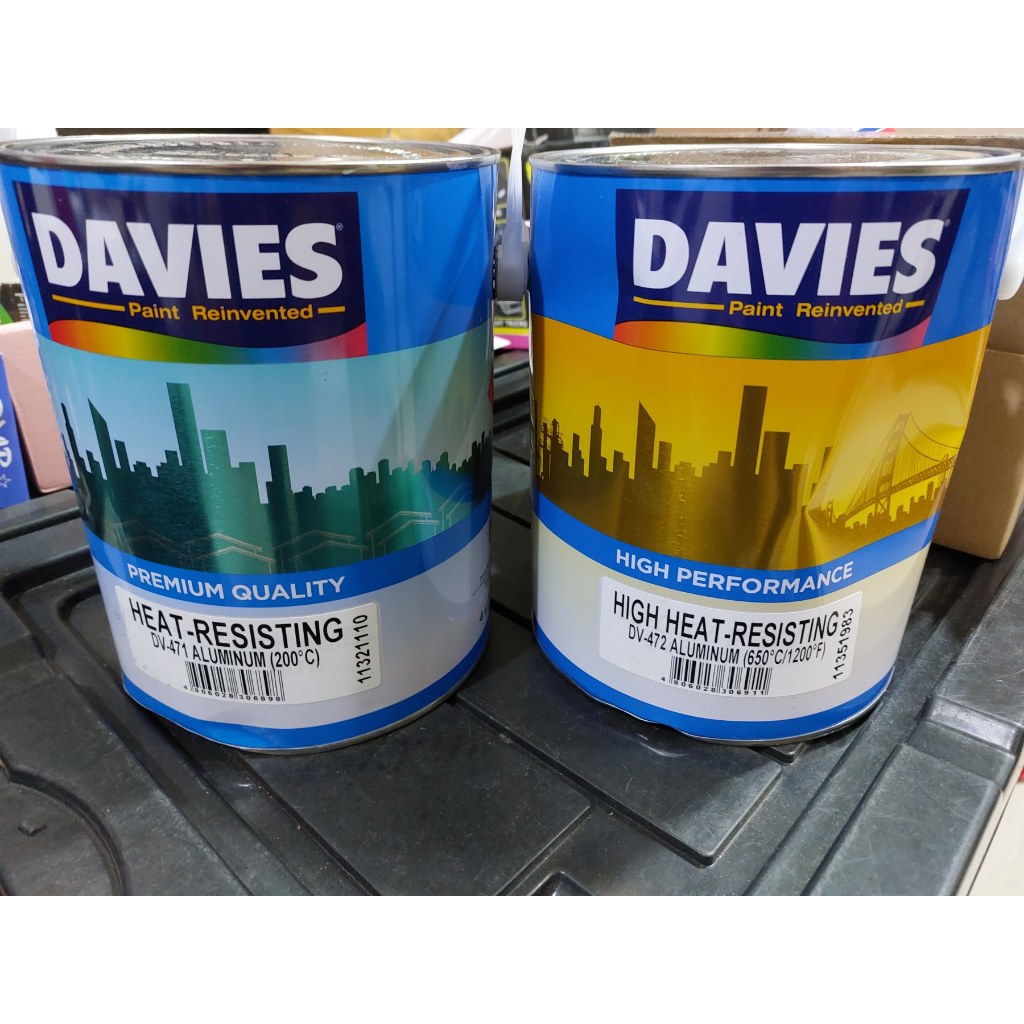 Davies 4Ltrs Heat Resisting Paint DV471 Or DV472 Sold Separately ...