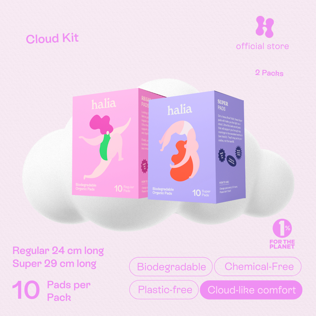 [EXPIRING OCTOBER 2025] OG Halia Cloud Kit Biodegradable 2-Pack/ 10pcs ...