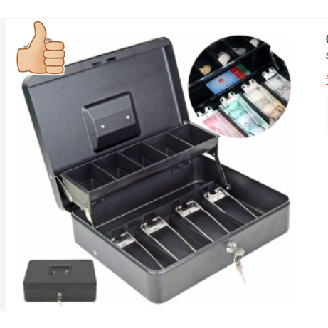 Cashier cash box with four grids and three gears cash box cashier ...