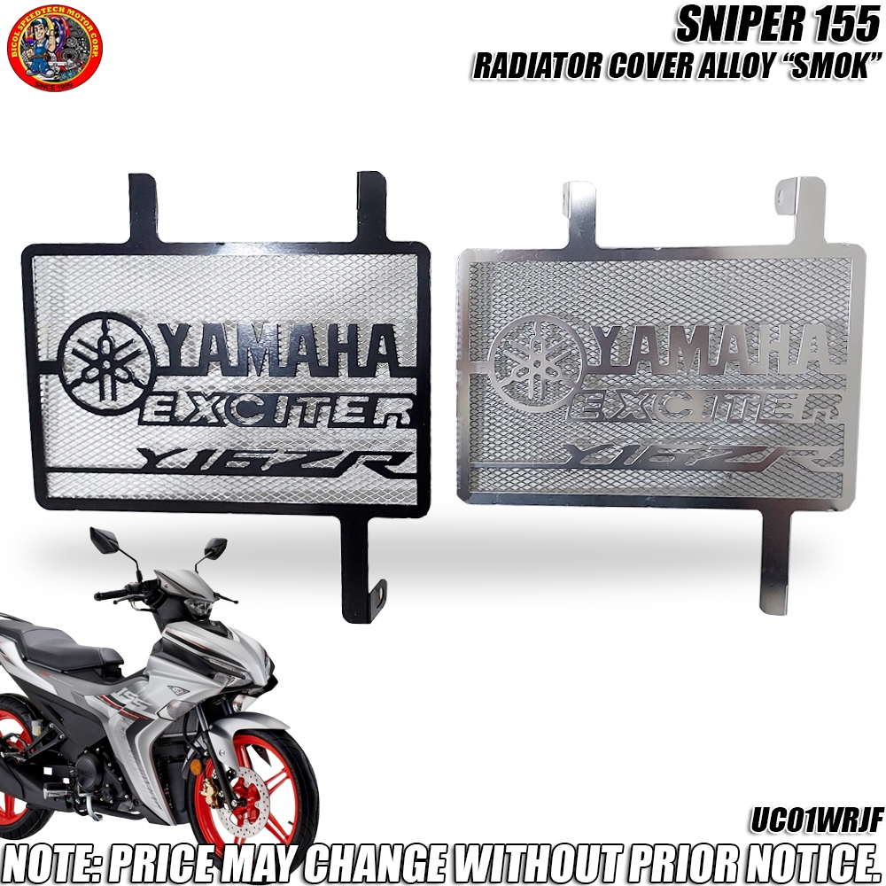 SNIPER 155/ 155R RADIATOR COVER SMOK ALLOY UC01WRJ | Shopee Philippines