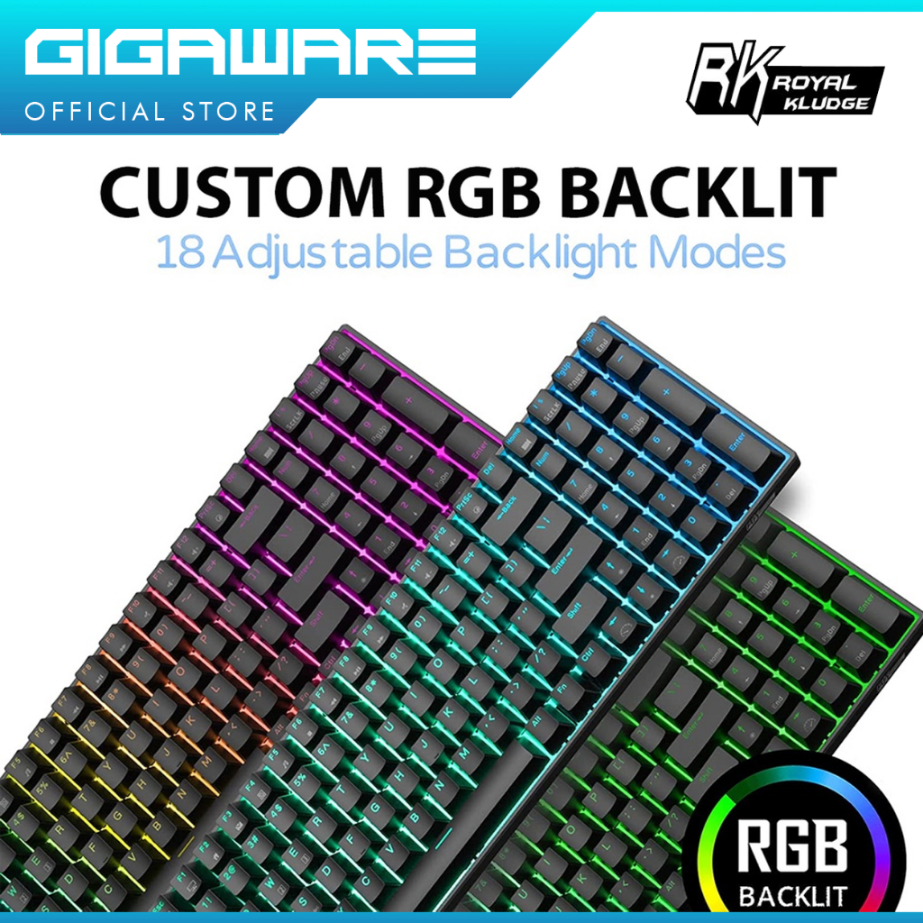 Royal Kludge Rk100 Wireless Mechanical Keyboard 96% | Shopee Philippines