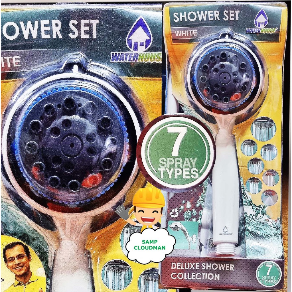 Waterhouse Telephone Shower Adjustable 7 Types of Spray with Hose ABS ...