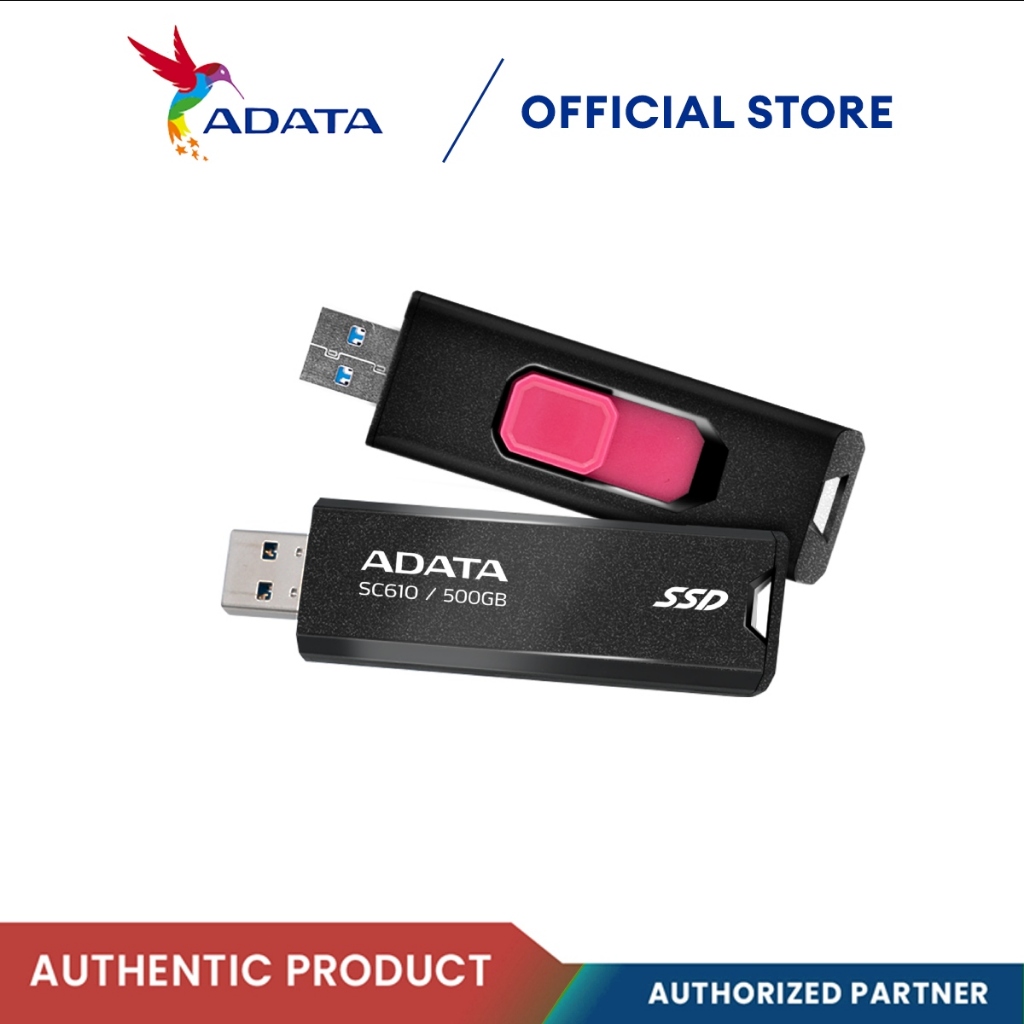 Adata SC610 1TB/2TB External | Portable SSD Stick, SuperSpeed USB 3.2 ...