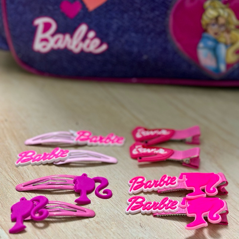 1pair Barbie Hair clips Hairpins Cute design for litte cute Girls and ...