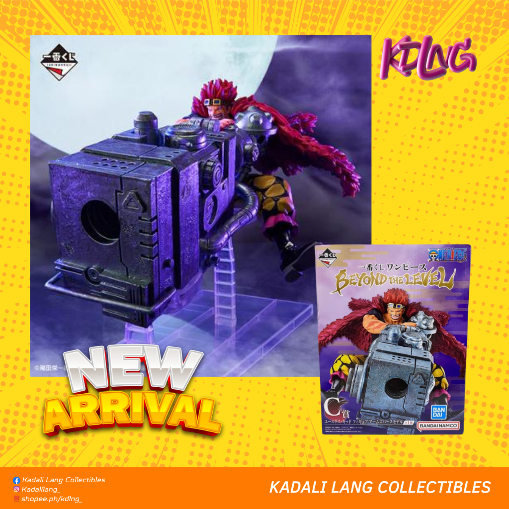 AUTHENTIC Ichiban Kuji ONE PIECE BEYOND THE LEVEL Eustace Kid | Shopee ...