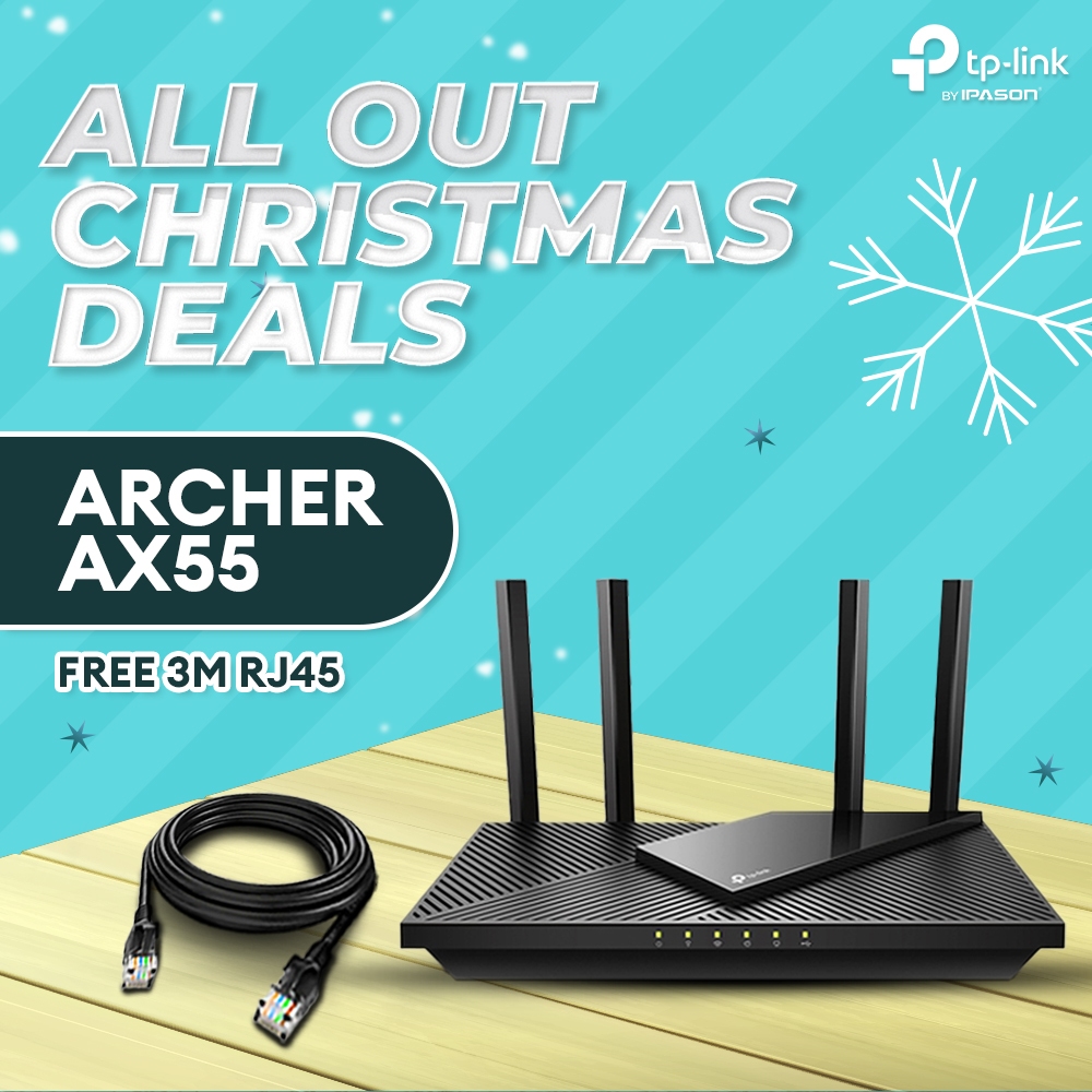 TP-Link Archer AX55 - Ax3000 Dual Band Gigabit Wi-Fi 6 Technology ...