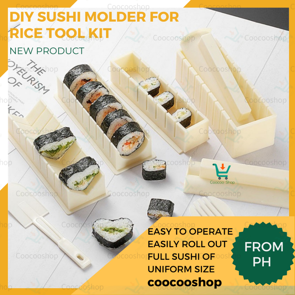 Sushi Molder For Rice Ball Hoge Cake Roll Japanese Kitchen Mold Tool ...