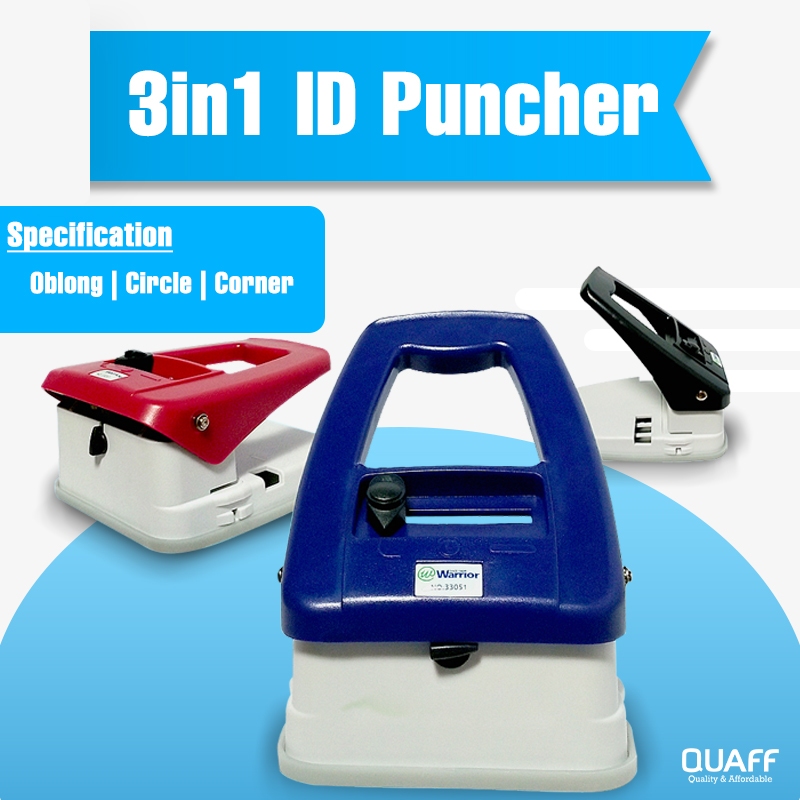 ID Puncher / 3in1 Warrior Puncher / 2in1 Puncher / Oblong Puncher ...