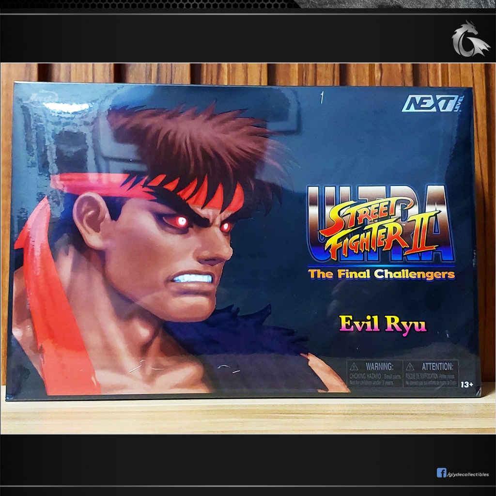 Jada Evil Ryu Next Level Ultra Street Fighter II 1/12 Scale Deluxe Set ...