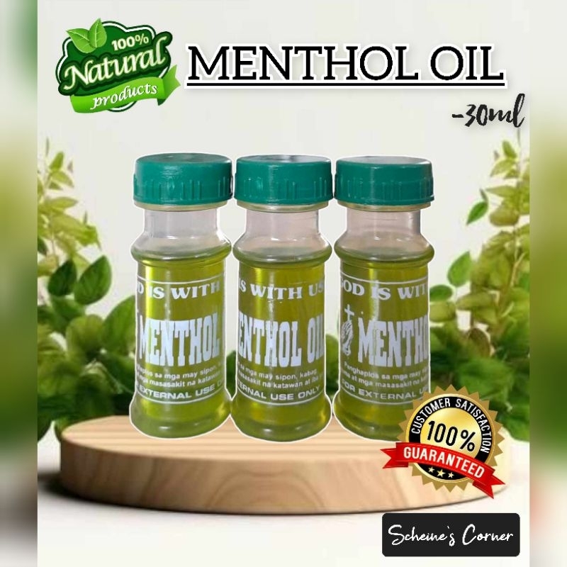 elshaddai MENTHOL MASSAGE OIL 30ml | Shopee Philippines