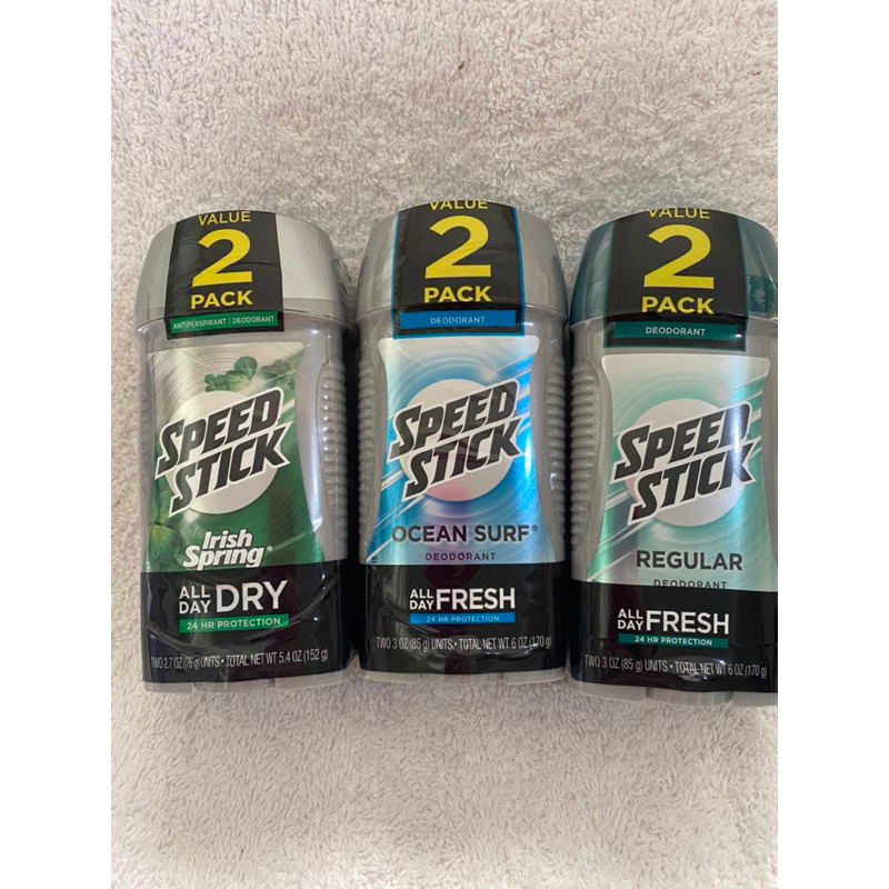 Speed Stick Original Antiperspirant & Deodorant, 2packs | Shopee ...
