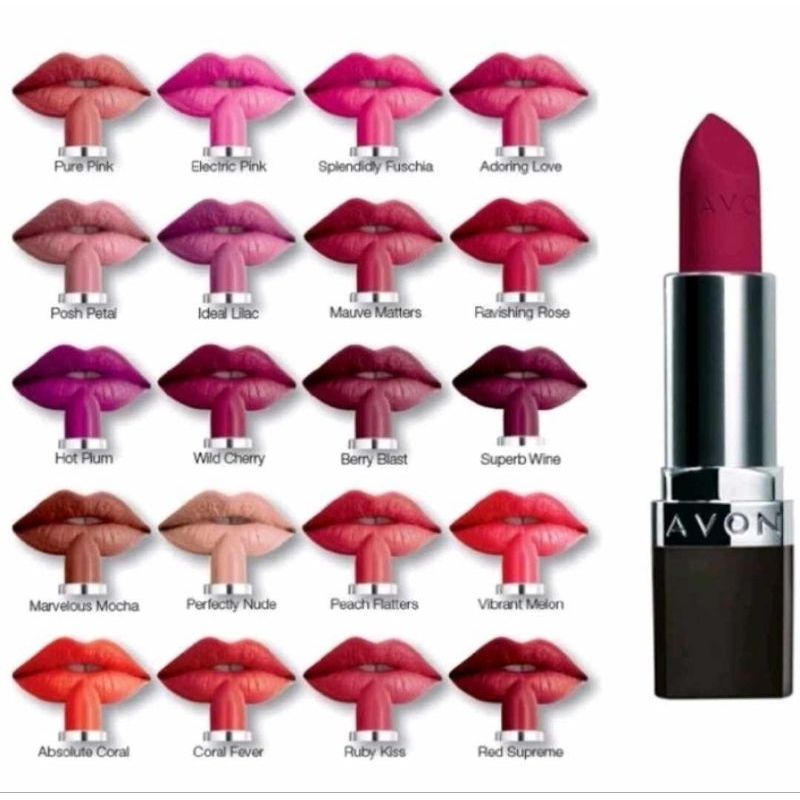 AVON Ultra Matte Lipstick | Shopee Philippines