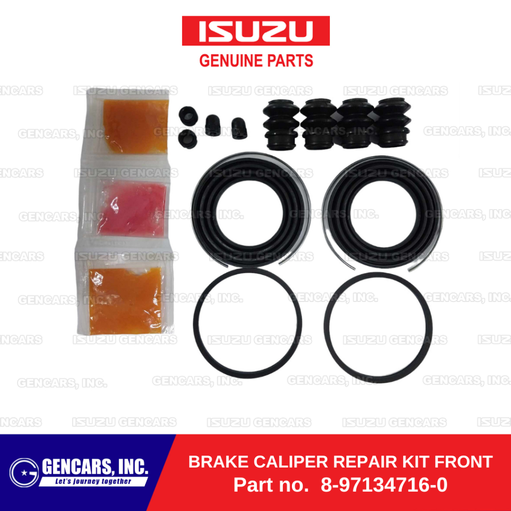 Isuzu Brake Caliper Repair Kit Front for Trooper 1998-2002 (8971347160 ...
