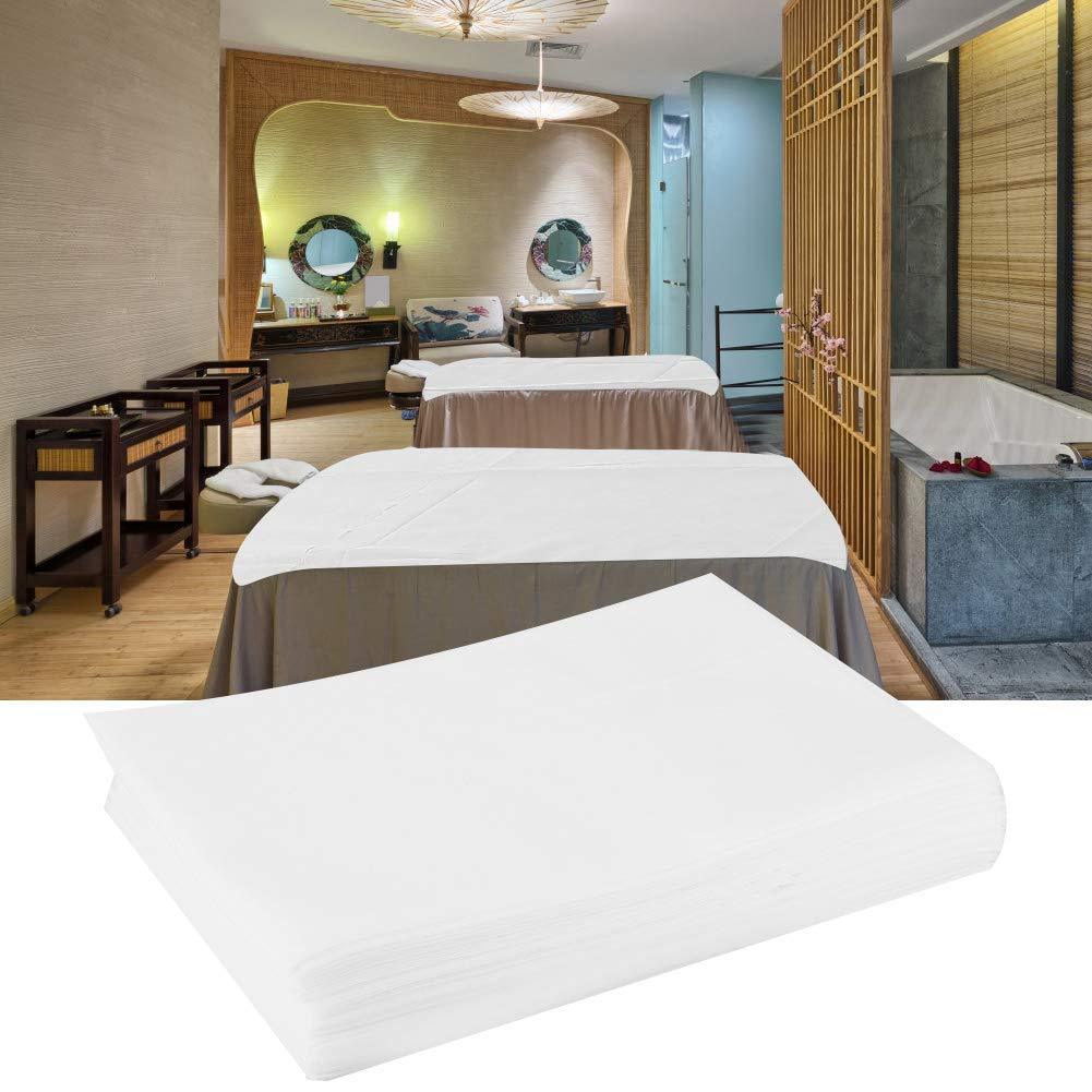 10 Pcs 80x180cm Disposable Bed Sheets Antibacterial White Soft Non ...