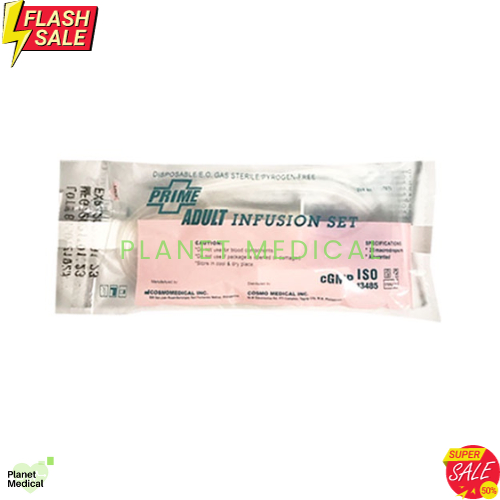 Adult Infusion Set Prime (5pcs, 10pcs, 25pcs) | Shopee Philippines