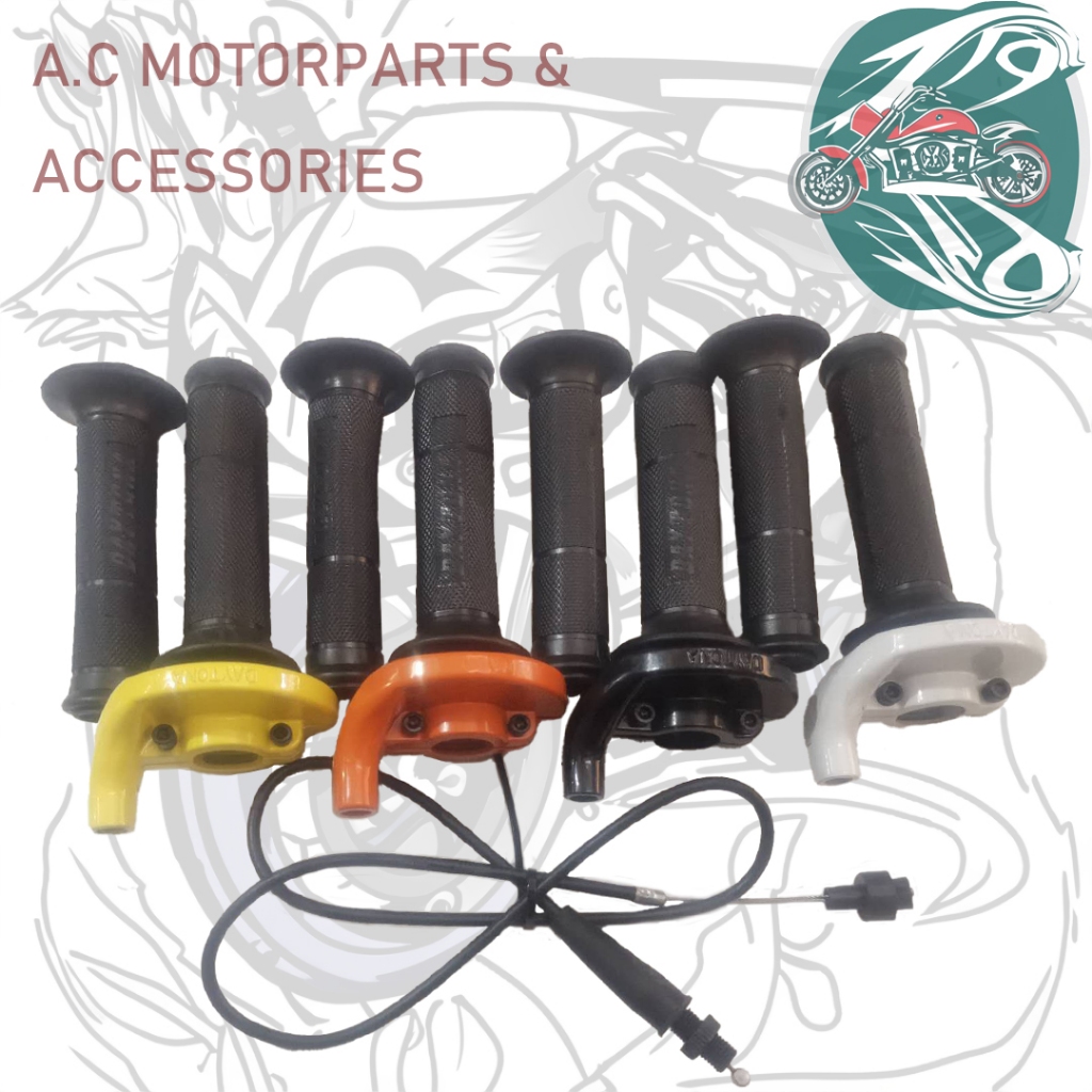 Daytona Quick Throttle with Cable & Handle Grip Universal | Shopee ...