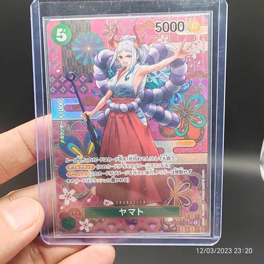 One Piece TCG - OP01-121 SP Yamato | Shopee Philippines