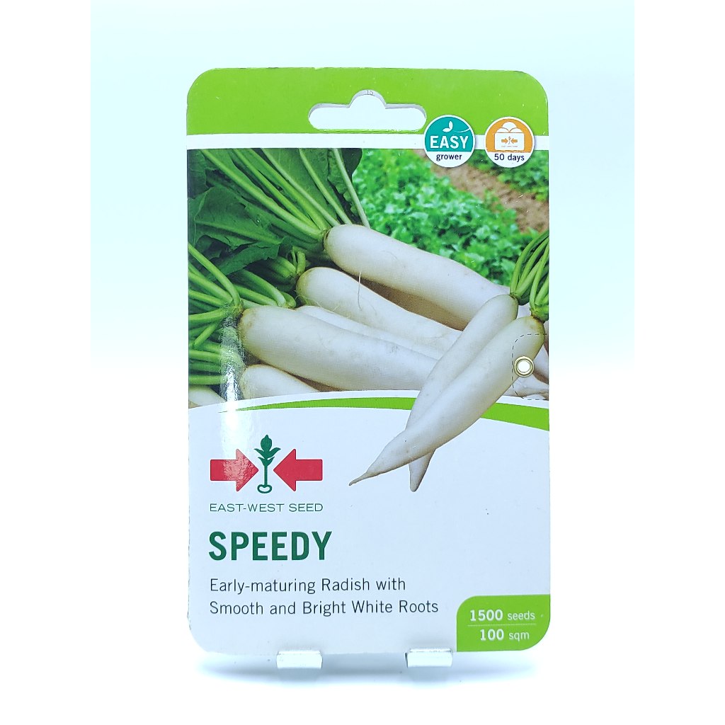 EAST-WEST SEED SPEEDY LABANOS OR RADISH SEEDS POUCH (1500 SEEDS ...