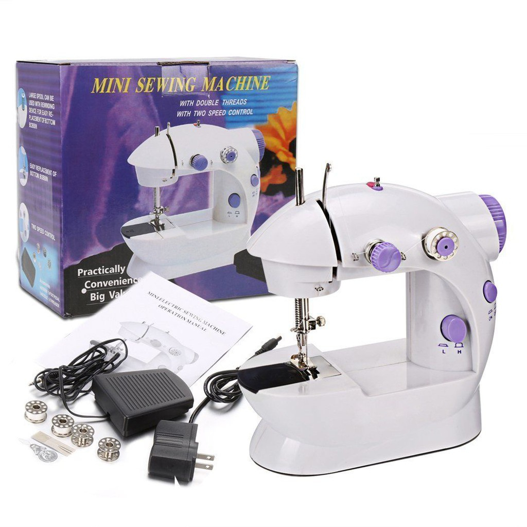 MIDOO Mini Electric Sewing Machine with Expansion Board for Larger ...