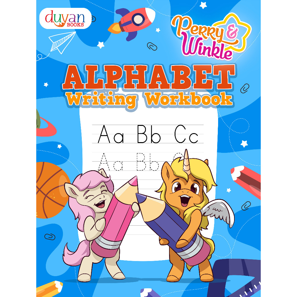Alphabet Writing Workbook - Activity Book For Kids Ages 8 And Below ...