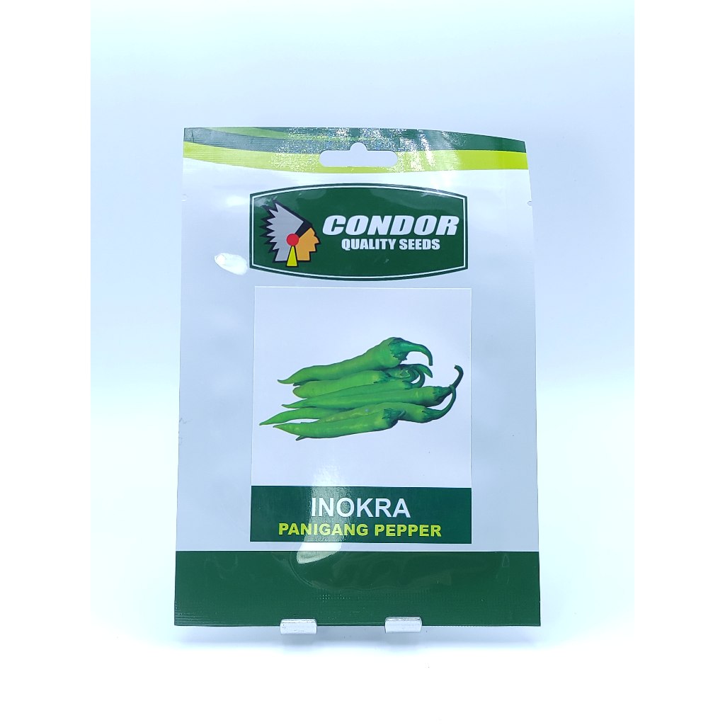 CONDOR INOKRA VARIETY SILI PANIGANG SEEDS OPV (50 GRAMS) | Shopee ...