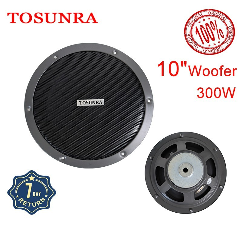 TOSUNRA 10" 300 watts Woofer Speaker 1006 (COD) | Shopee Philippines