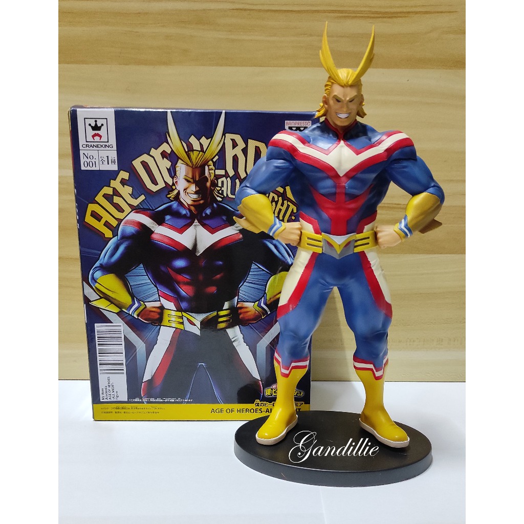 MHA ALL MIGHT (AGE OF HEROES) AUTHENTIC Figure | Shopee Philippines
